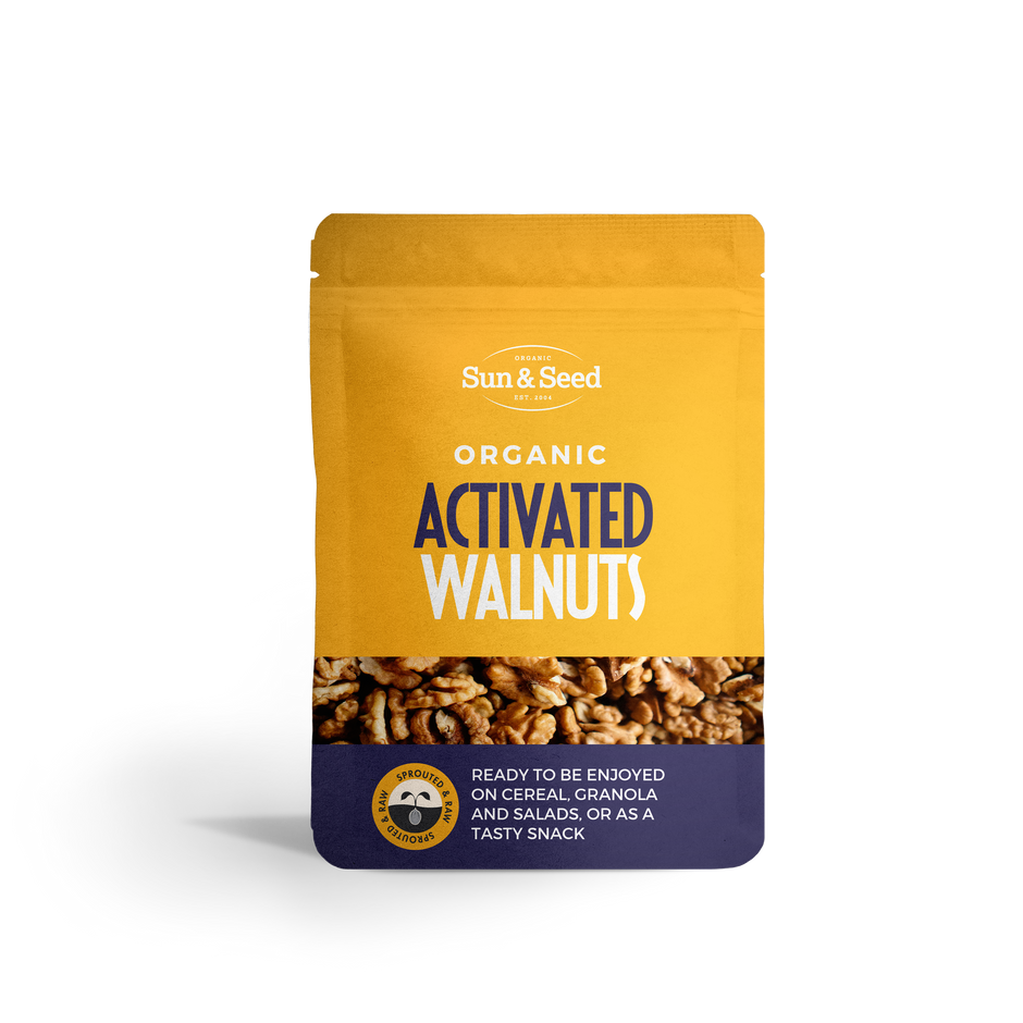 Walnut Butter and Veggie Wrap – Sun & Seed