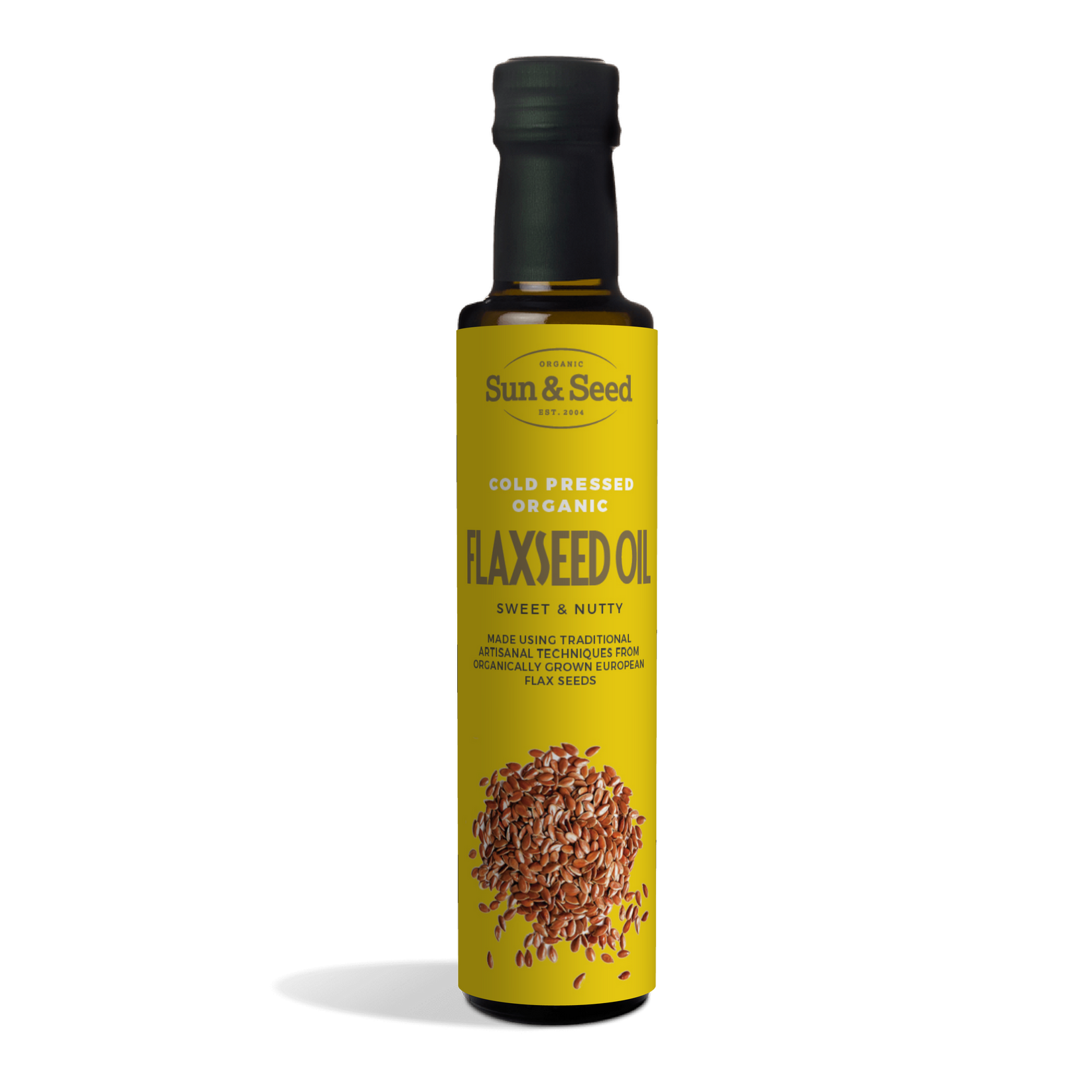 Cold Pressed Organic Flax Seed Oil 250ml – Sun & Seed