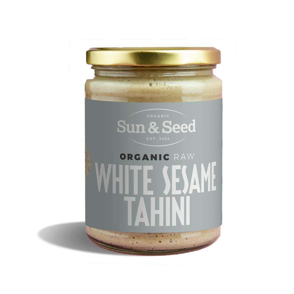 Organic Raw White Sesame Tahini 500g – Sun & Seed