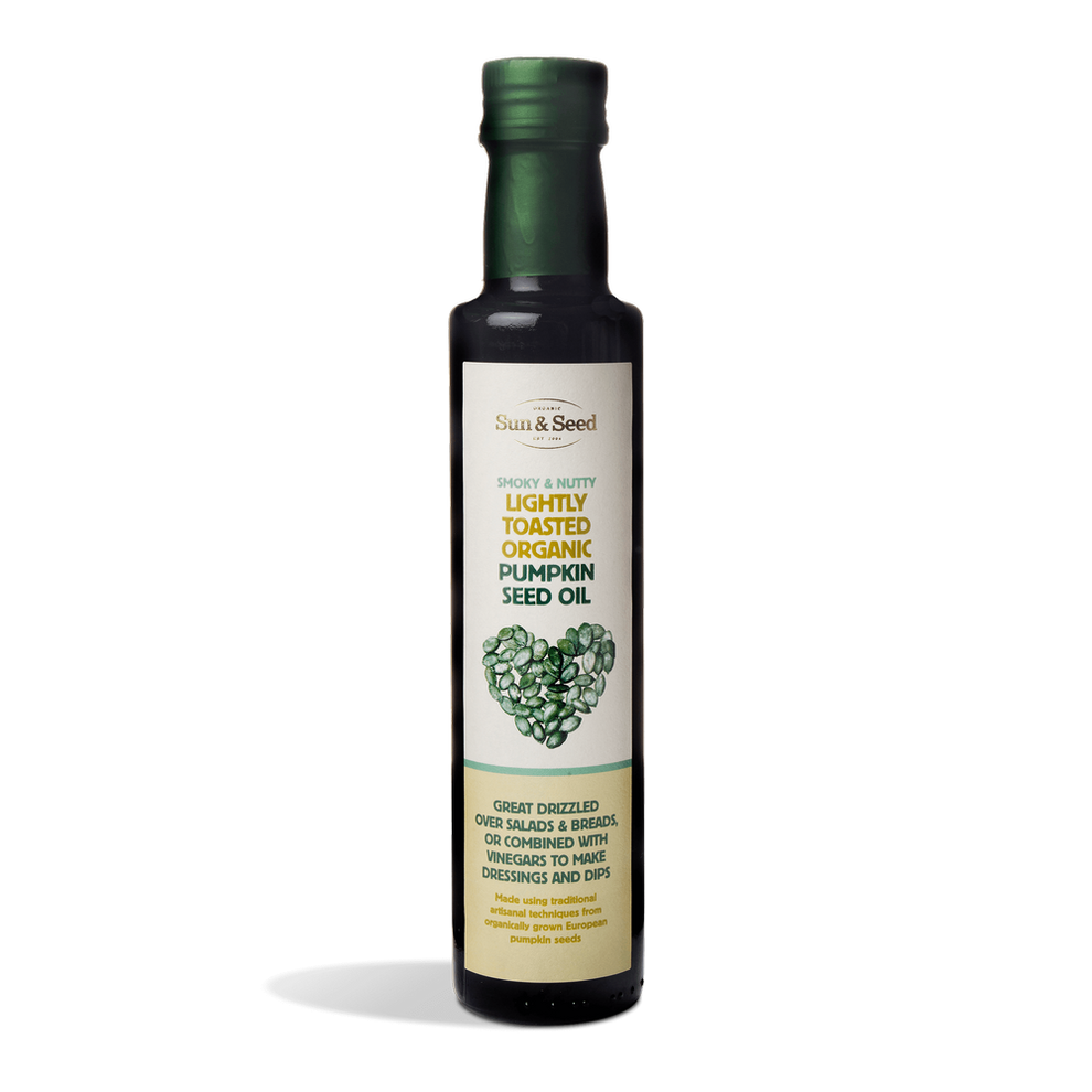 Organic Lightly Toasted Pumpkin Seed Oil 250ml – Sun & Seed